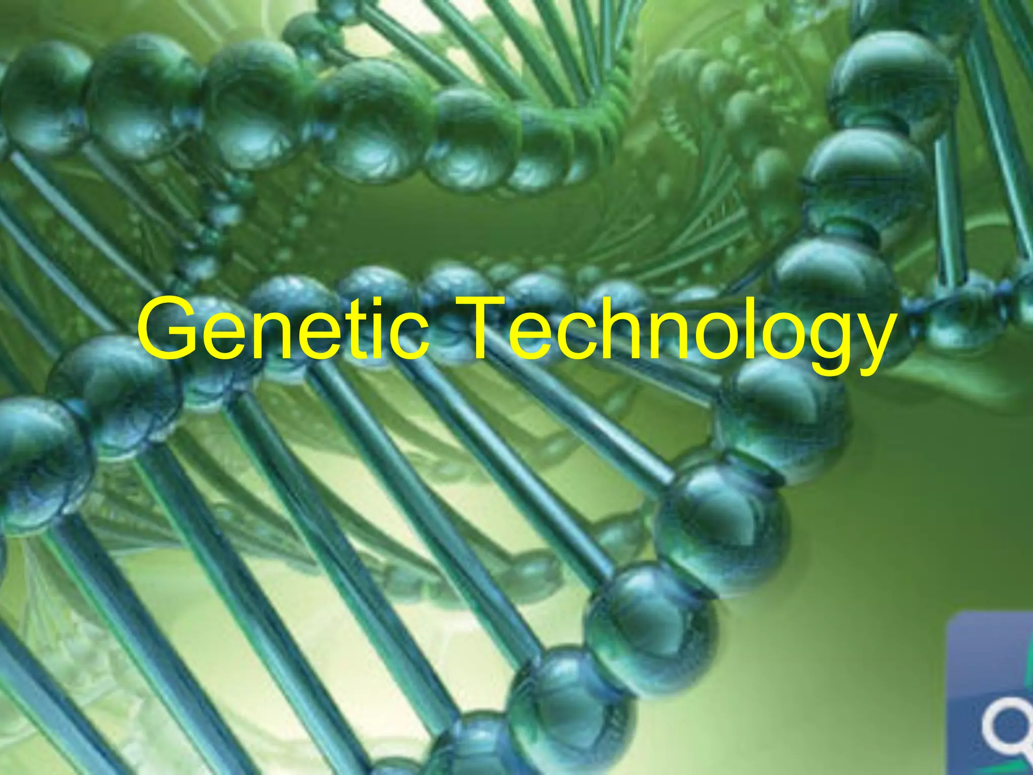 Genetic technology | PPT