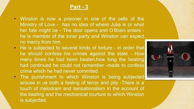 1984 George Orwell group presentation | PPTX