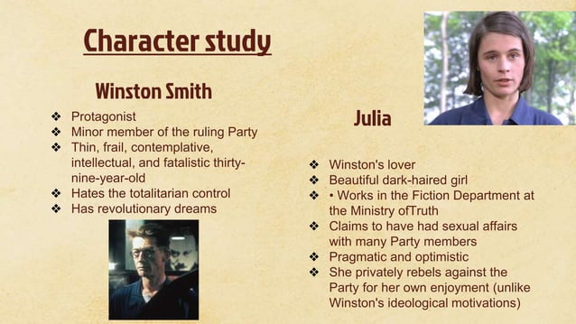 1984 George Orwell group presentation | PPTX