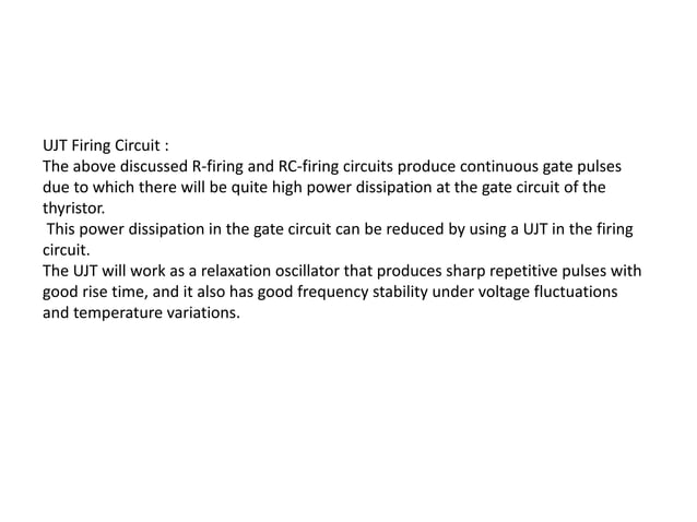 UJT.pptx | Consumer Electronics | Technology & Computing