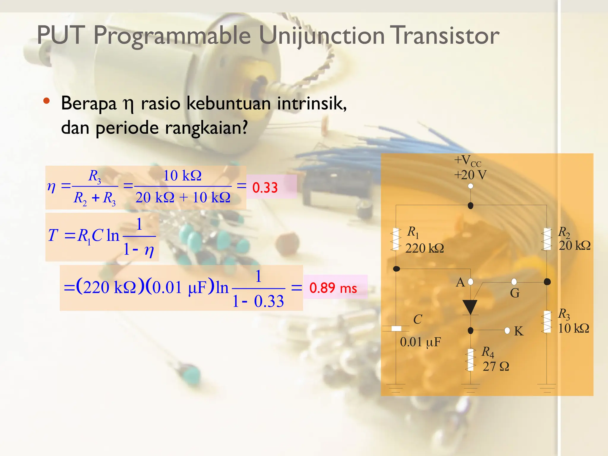Uni Junction Transistor - Elektronika Dasar | PPTX
