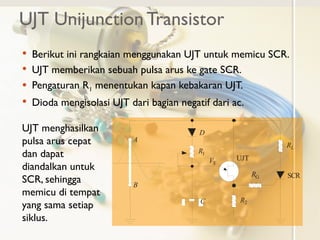 Uni Junction Transistor - Elektronika Dasar | PPTX
