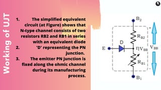 Ujt uni junction transistor - basics | PDF