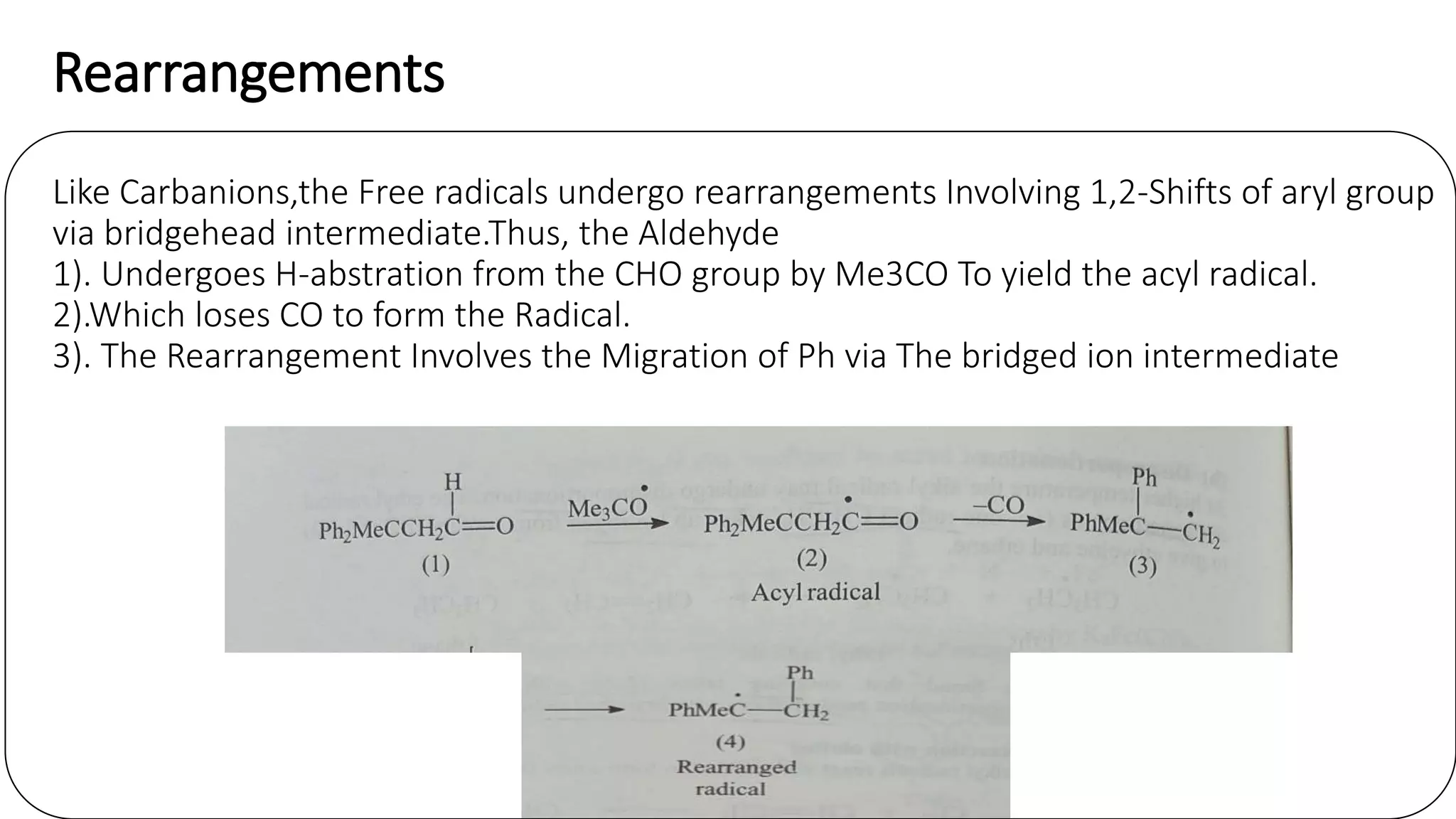 Free Radical Reaction and It's Type | PPTX