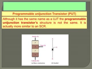 Ujt relaxation oscillators | PPTX