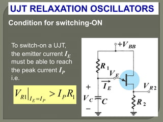 Ujt relaxation oscillators | PPTX
