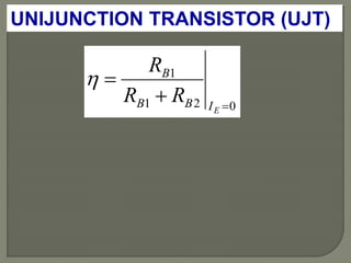Ujt relaxation oscillators | PPTX