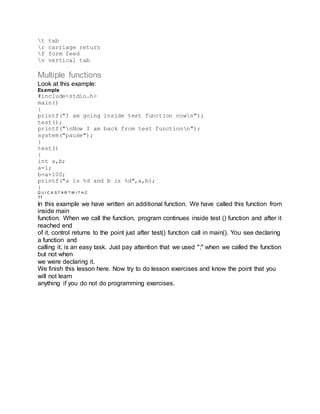 C language industrial training report | DOCX