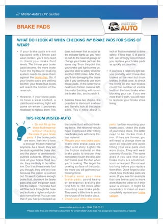 Brake pads | PDF