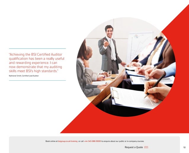 BSI UK Training Schedule | PPT