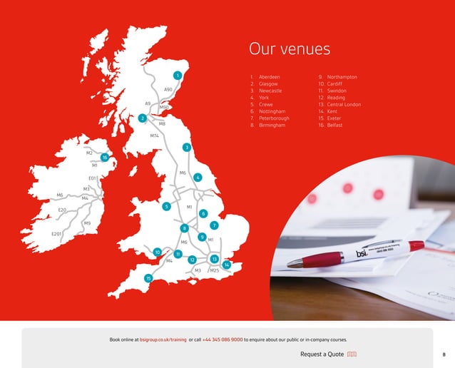 BSI UK Training Schedule | PPT