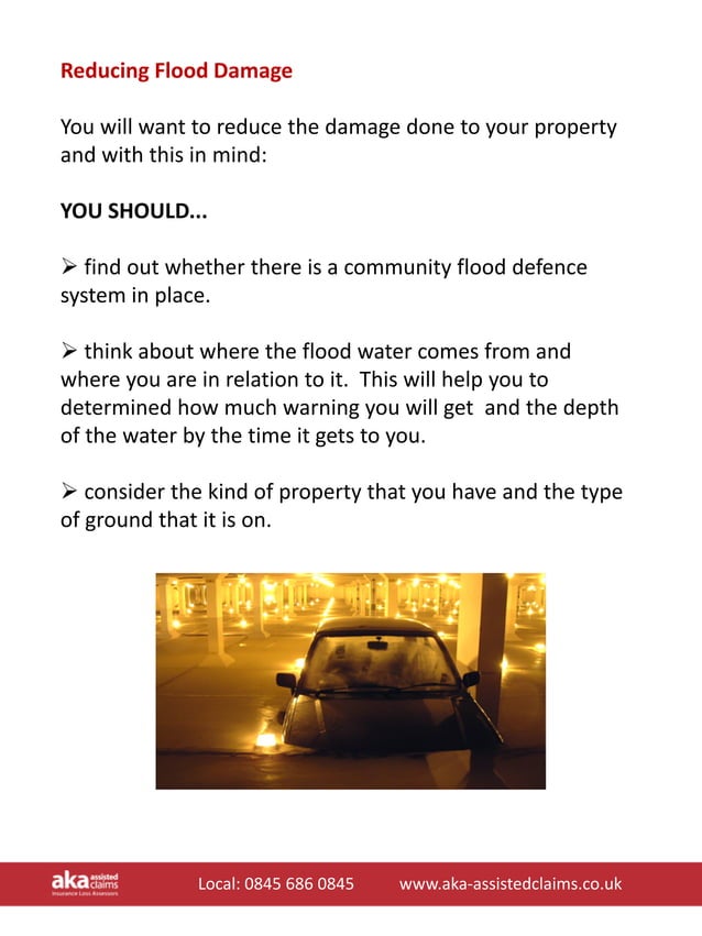 UK Flooding - Protect Yourself From Floods | PDF