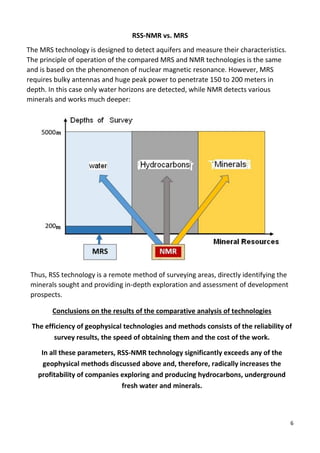 Uk rss technology, comparison with conventional methods | PDF