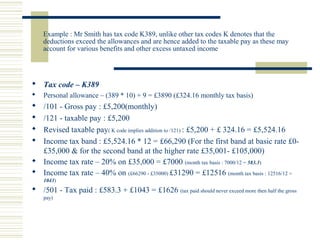 Uk -tax | PPT | Personal Taxes | Personal Finance