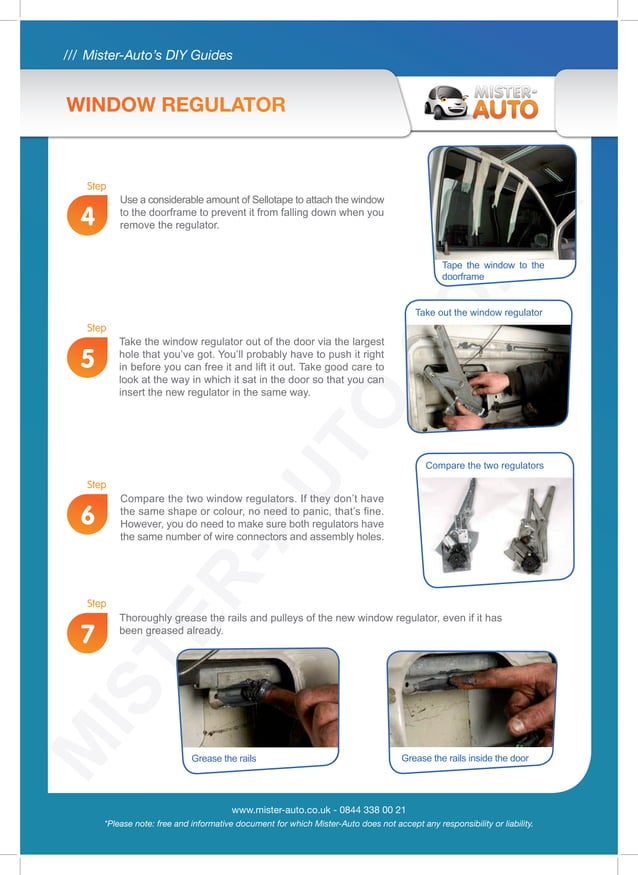 Window regulator | PDF