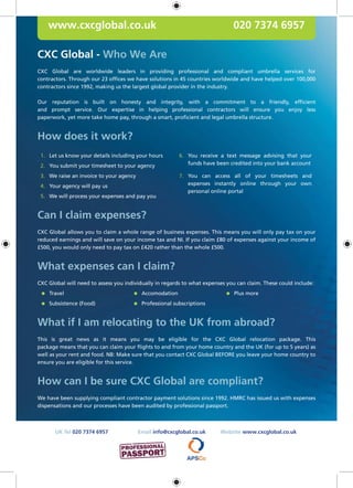 CXC UK Our Services | PDF