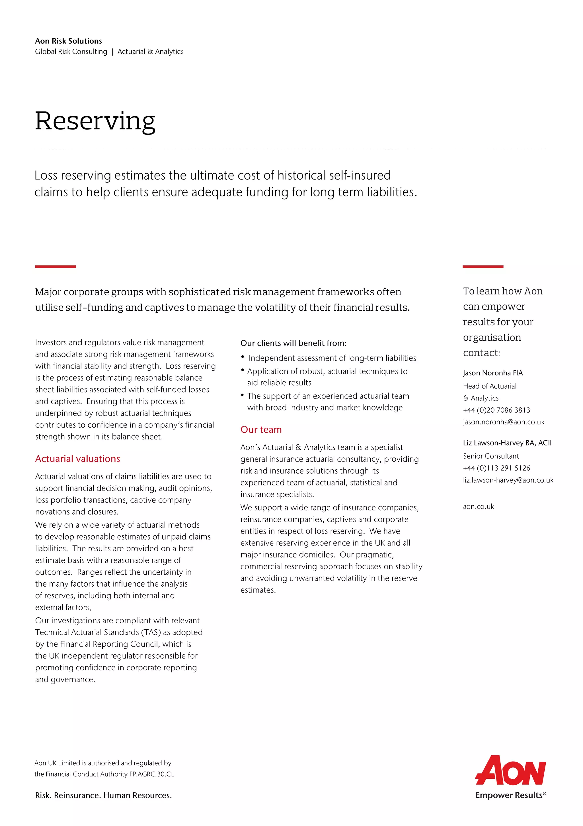 Claims Reserving | PDF