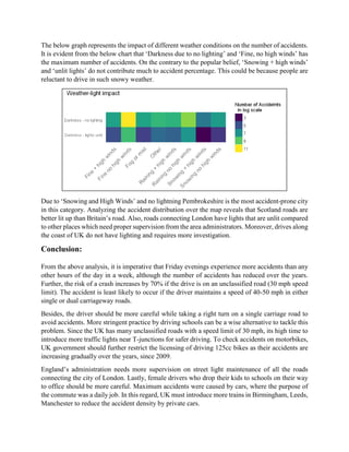UK accident analysis | PDF