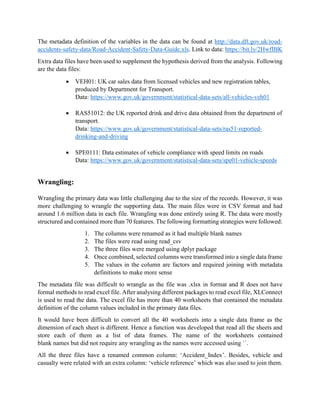 UK accident analysis | PDF