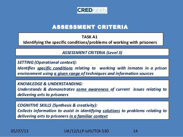 UK accreditation framework