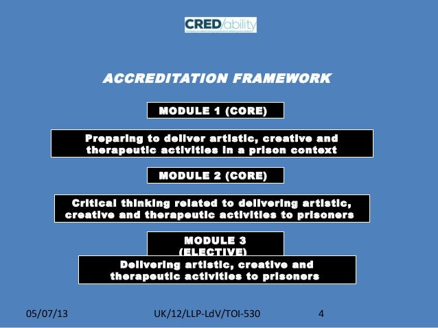 UK accreditation framework