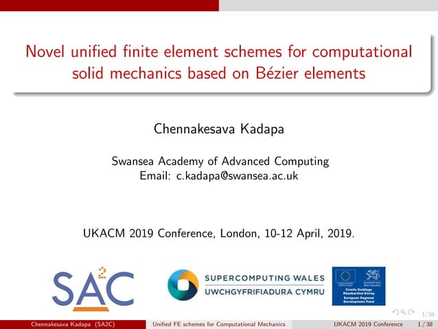 Novel unified finite element schemes for computational solid mechanics ...