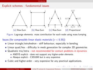 Novel unified finite element schemes for computational solid mechanics based on Bézier elements ...