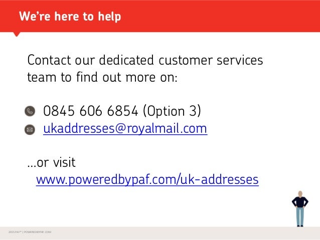 An introduction to Royal Mail UK Addresses