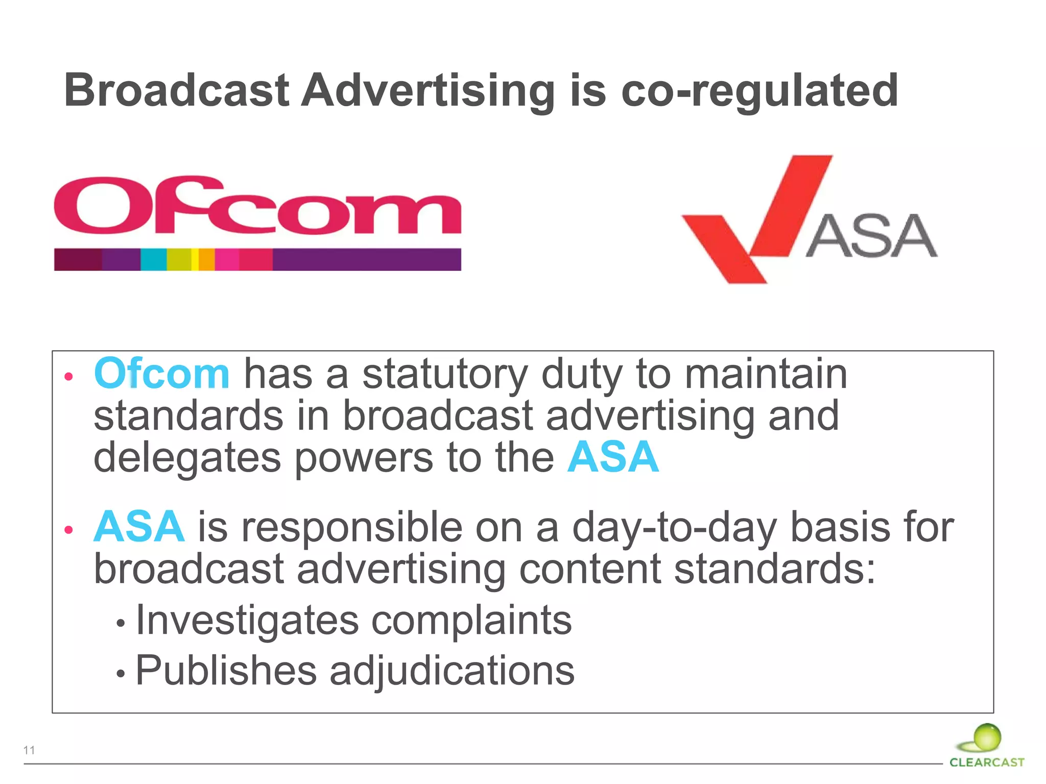 Overview of UK Advertising Regulation | PDF