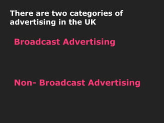 Overview of UK Advertising Regulation | PDF