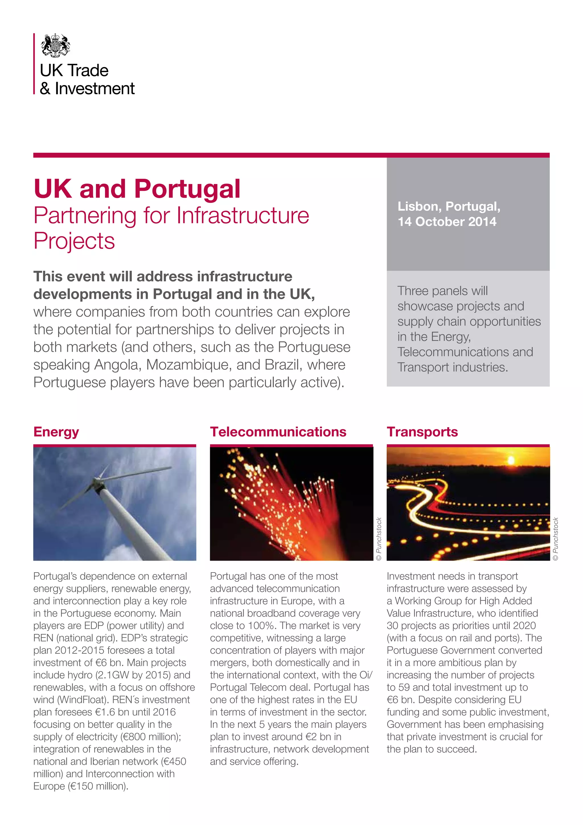 UK and Portugal Partnering for infrastructure Projects | PDF