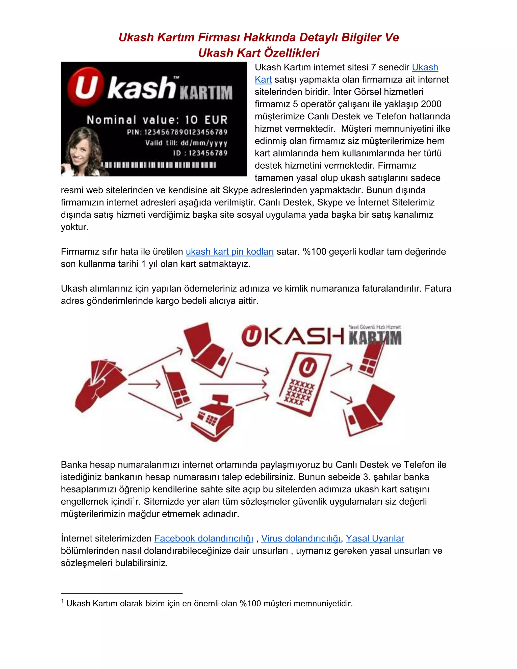 Ukash Kart | PDF