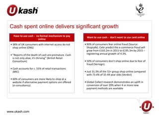 Ukash open doors to cash | PPTX
