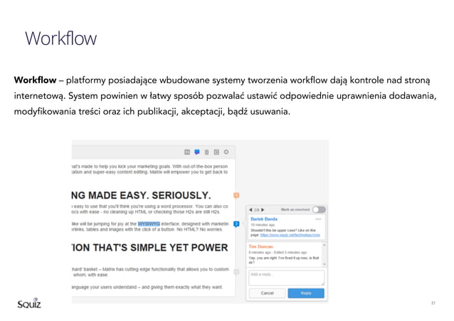 Czym charakteryzuje się nowoczesny system CMS na przykładzie CMS Squiz ...