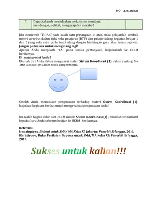 Ukbm bio kd 3.10 sistem koord1nasi | DOCX