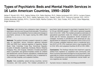 Navigating Challenges: Mental Health, Legislation, and the Prison ...