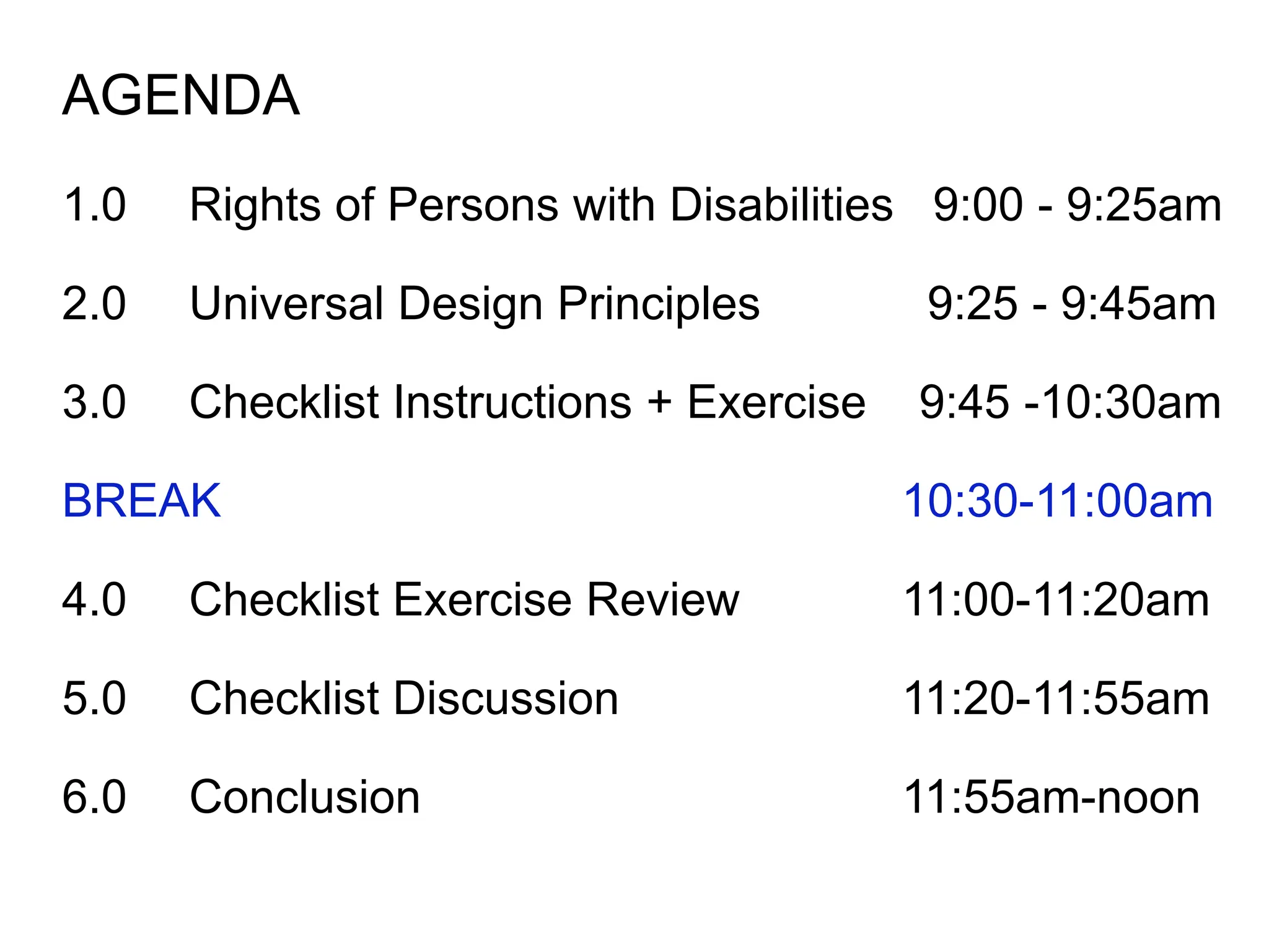 Disability Inclusive Infrastructure Presentation | PDF