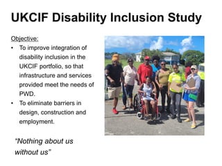 Disability Inclusive Infrastructure Presentation | PDF