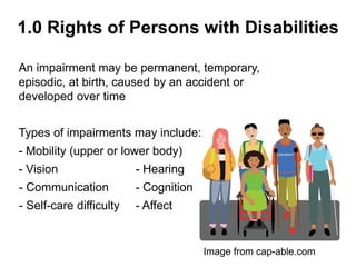 Disability Inclusive Infrastructure Presentation | PDF