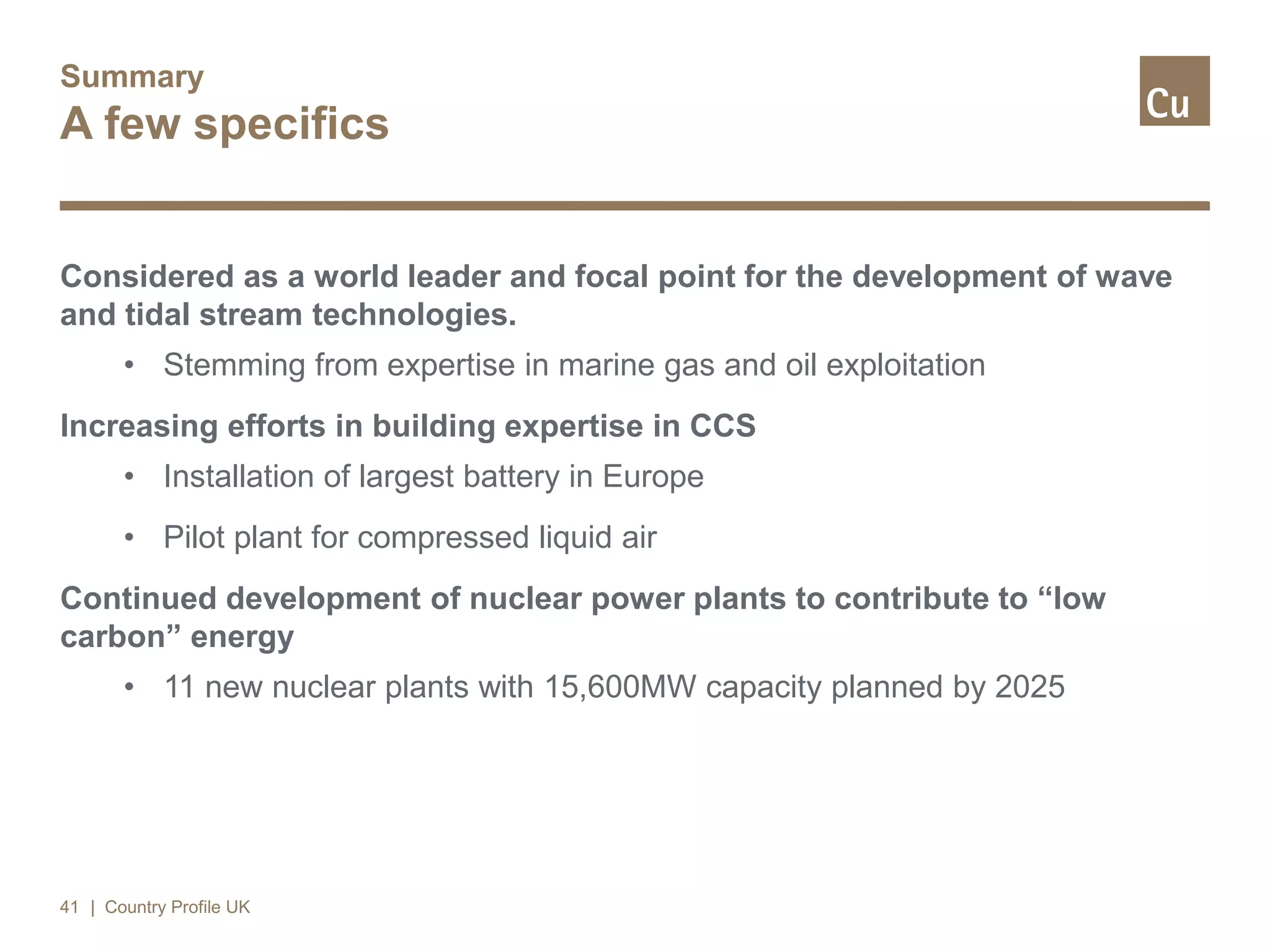 UK, nuclear and renewables' struggle | PPT