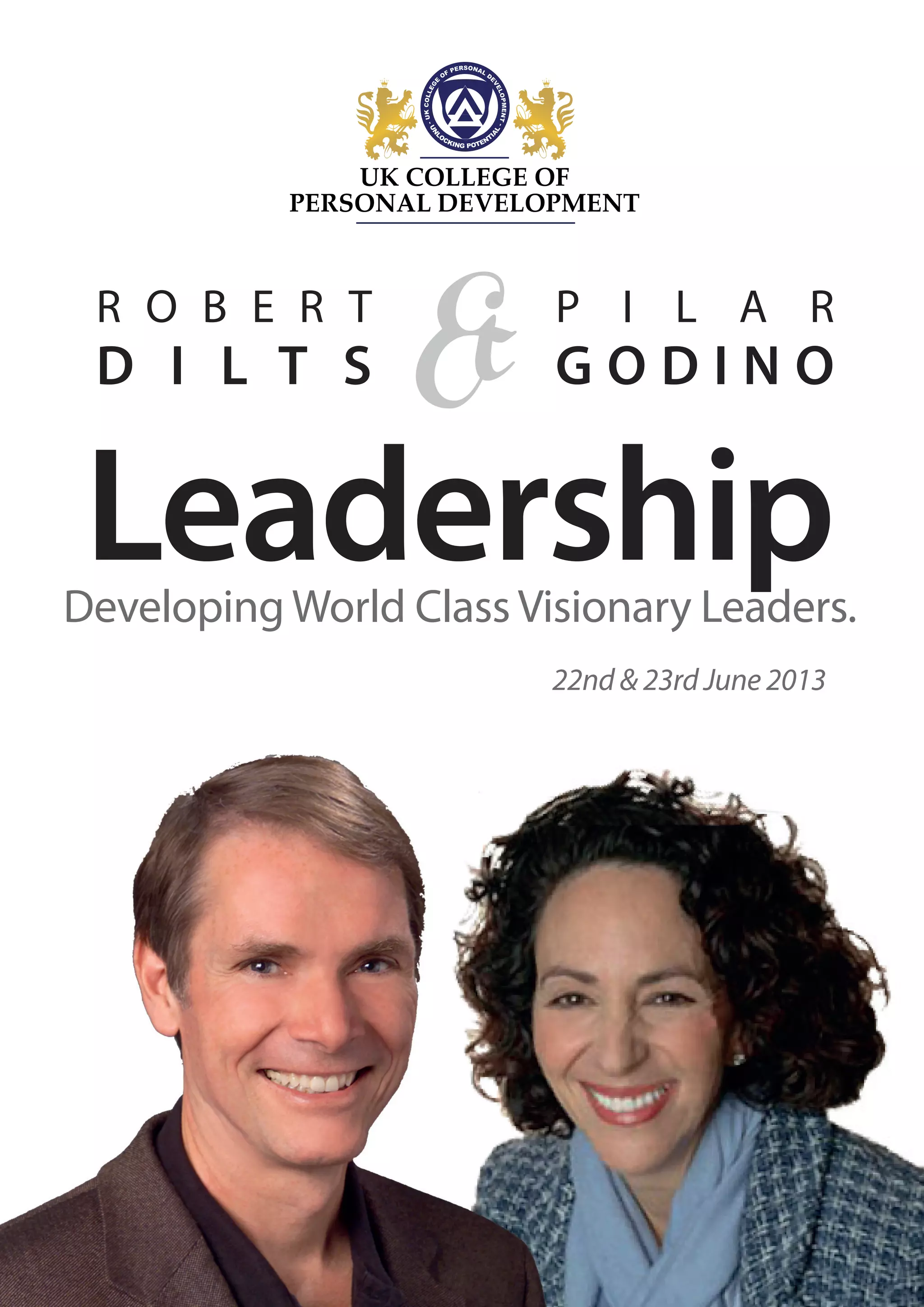 Robert Dilts - Leadership seminar June 2013 | PDF