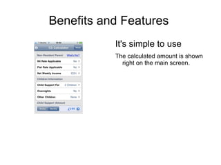 UK Child Support Calculator for iPhone | PPT