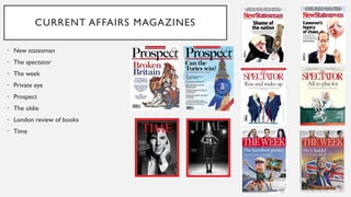 current affairs magazine research | PDF