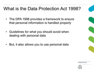 Secure Lab At The Uk Data Service Pptx