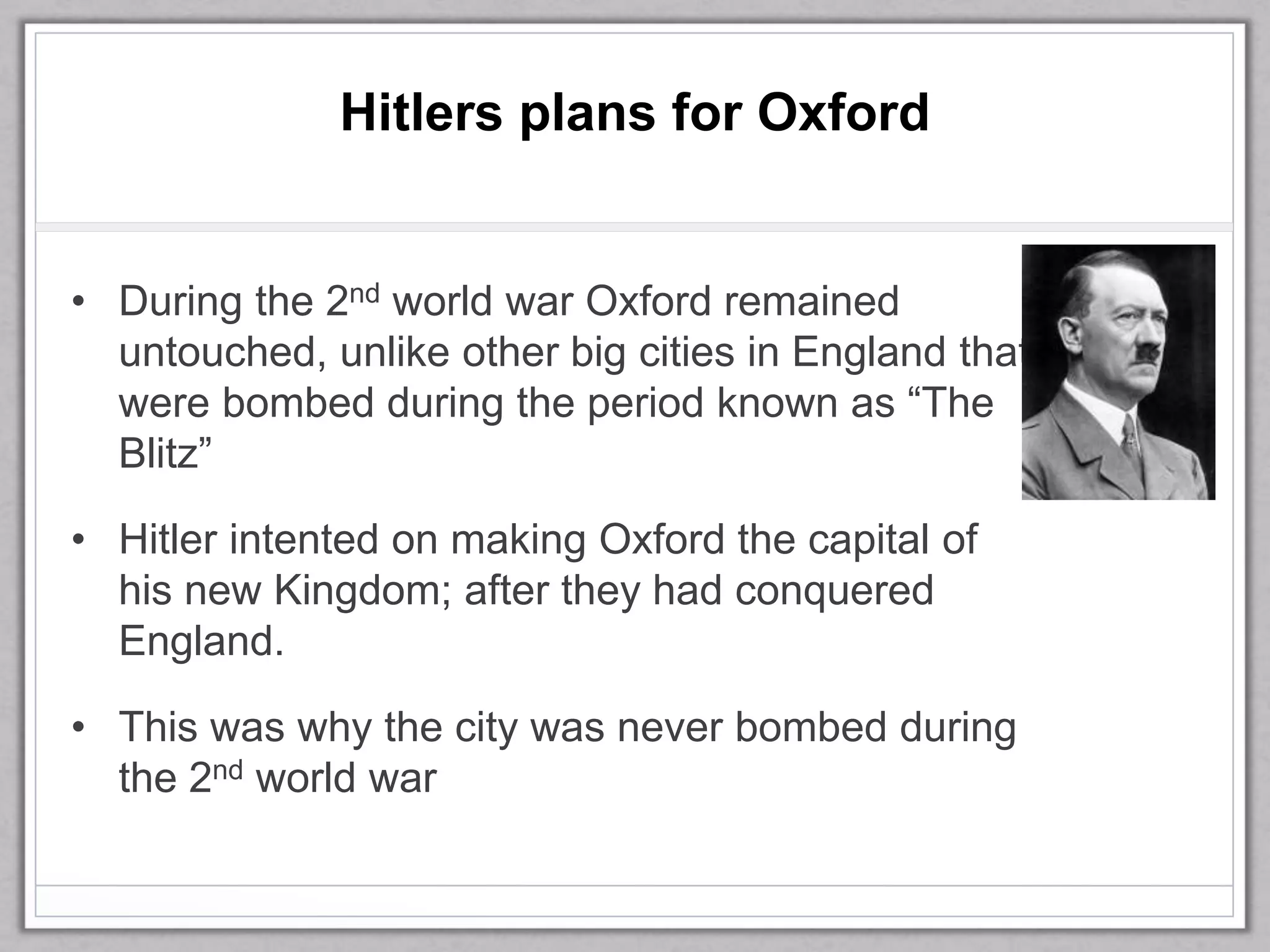 Oxford presentation | PPTX