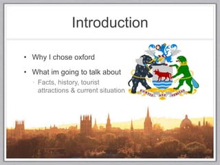 Oxford presentation | PPTX