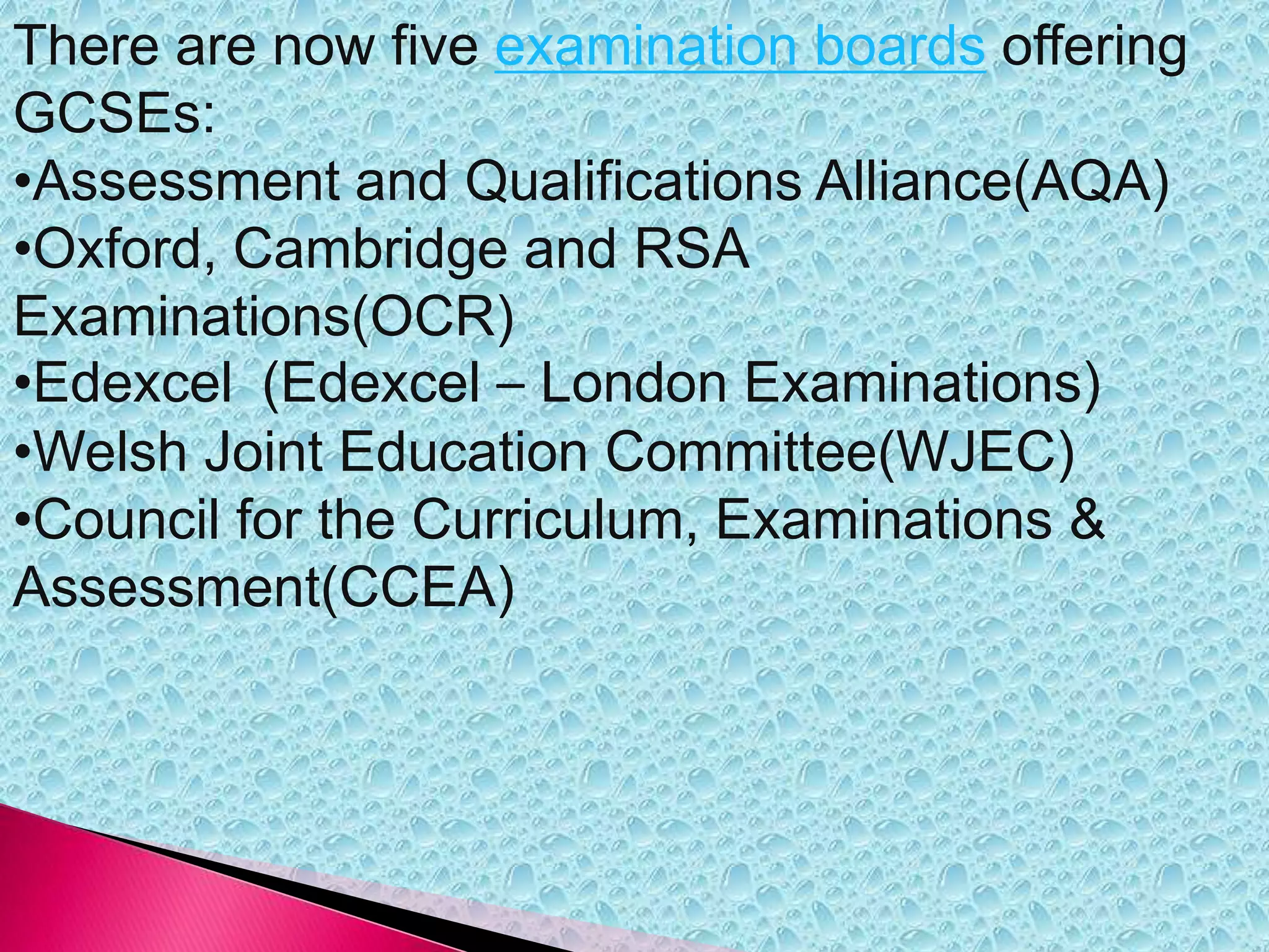 Uk education system | PPTX