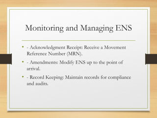 Comprehensive Guide to the UK's Safety and Security Declarations (ENS ...