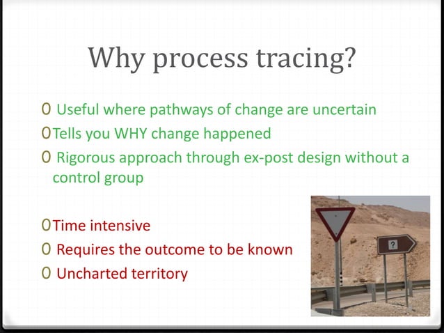 Ukes process tracing presentation | PPT