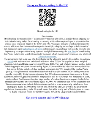 Uk Essay Writing | PDF